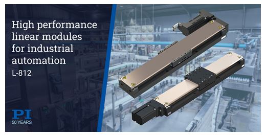 Motorized Linear Modules Provide High Performance and Precision Motion ...