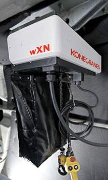 Konecranes Introduces The wXN Electric Chain Hoist For Wind Turbine ...