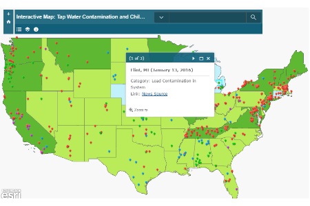 Newly Updated Interactive Map Tracks Water Safety