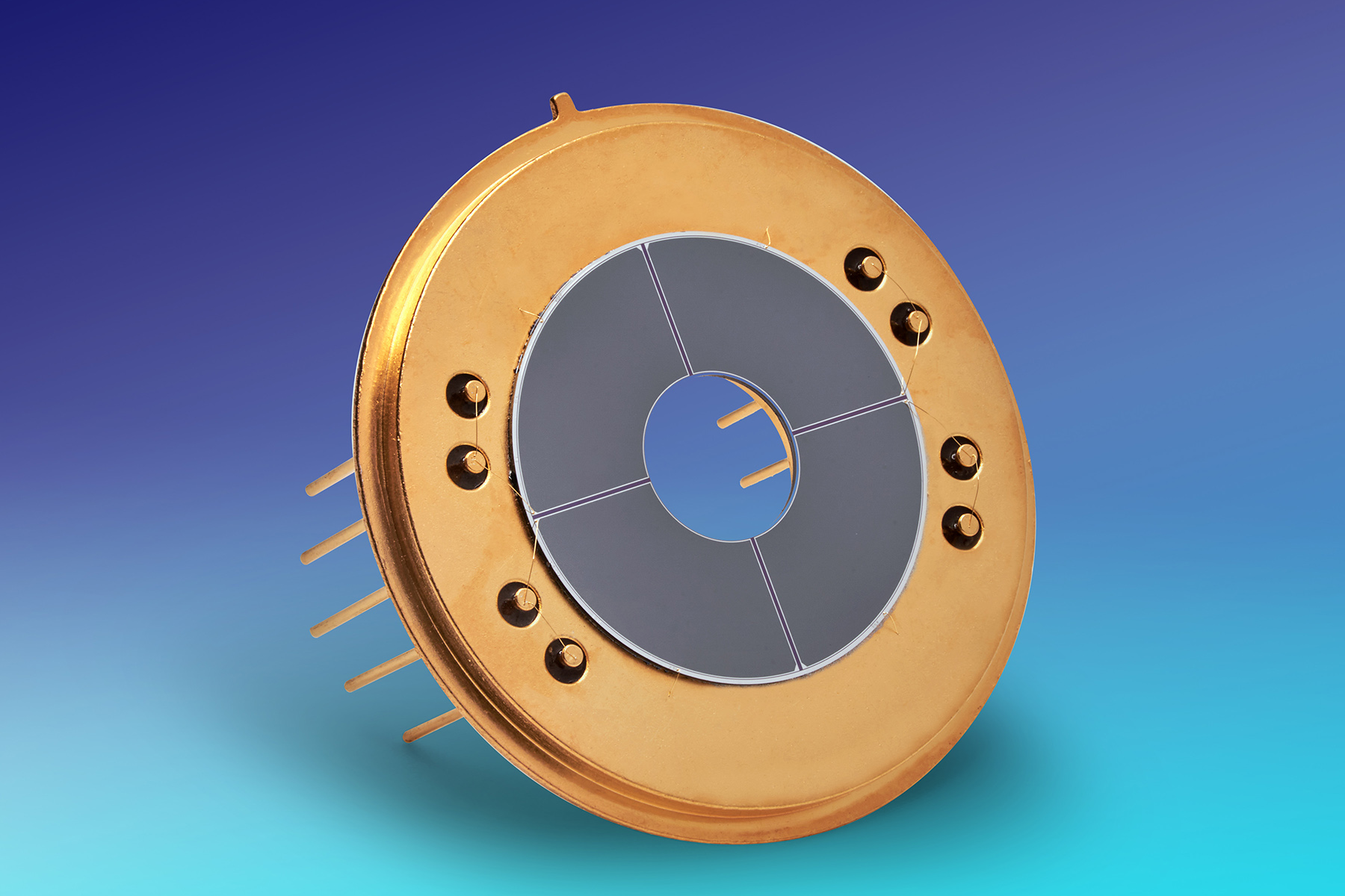 Quad Electron Detector 146 mm2: AXUVPS7