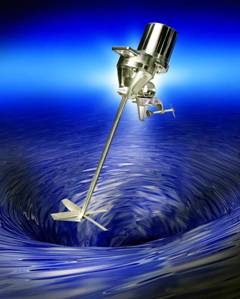 Portable Sanitary Mixer For Liquids 50 To 5,000 Gallons