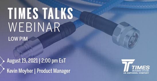 Webinar Solutions For Low PIM Applications