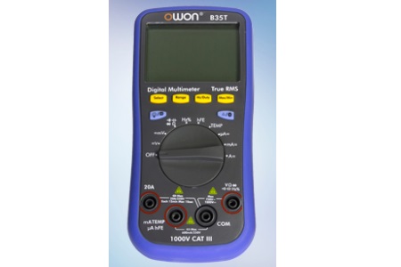 Saelig Introduces Economical B35T Multimeter With Bluetooth Connectivity