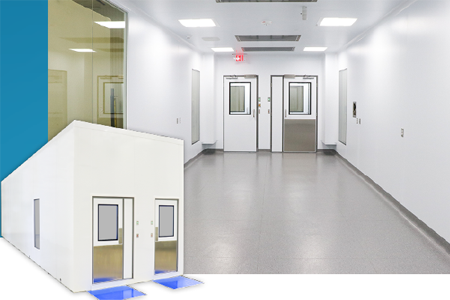 24' Wide Prefabricated POD Cleanroom For Cell Therapy