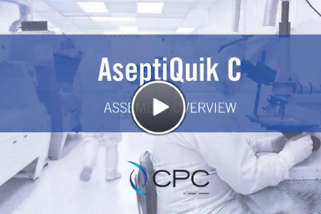 CPC AseptiQuik C Assembly