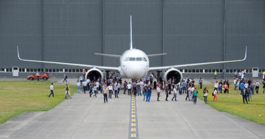 First Airbus A320neo Reaches Completion