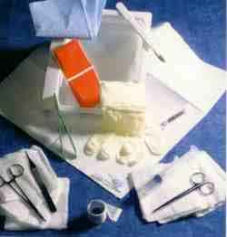 Clinical Choice Wound Care/Debridement Kits and Laceration Trays