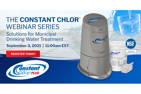 The Constant Chlor Webinar Series: Solutions For Municipal Drinking ...