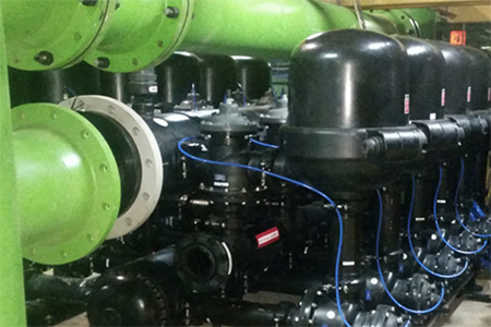 Filtration System For Thermoelectric Plant