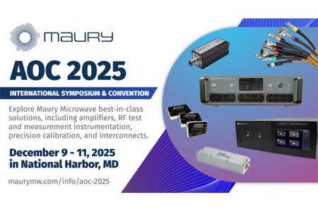 Explore Advanced RF Microwave Solutions At AOC 2025