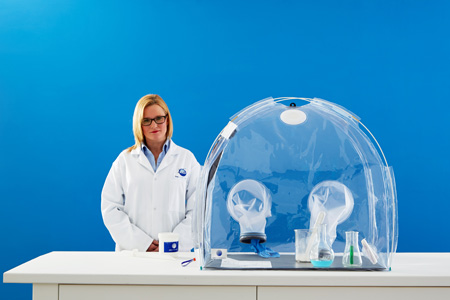 Flexible Pop-Up Containment System soloLAB