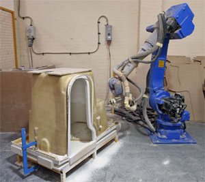Robot For Machining Walk-In Baths Pays For Itself In Four Months