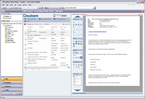 DocuWare Integration In Microsoft Outlook