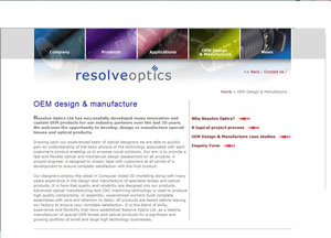 Providing Optimised Images For Cameras And Sensors