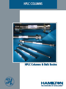 Brochure: HPLC Columns - Hamilton Company
