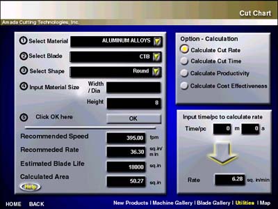 Amada Offers CD-ROM Gallery of Products, Virtual Test Cuts