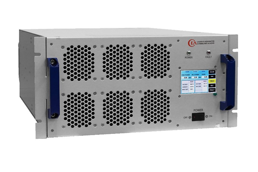 5.4-5.9GHz 2.5KW Solid State Power Amplifier System: Exodus AMP4039P-3