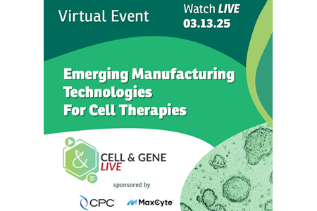 Emerging Technologies For Cell Therapy Manufacturing