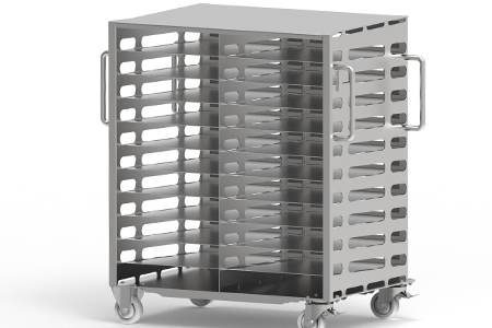 In-Plant Transportation Device For Single-Use Bags
