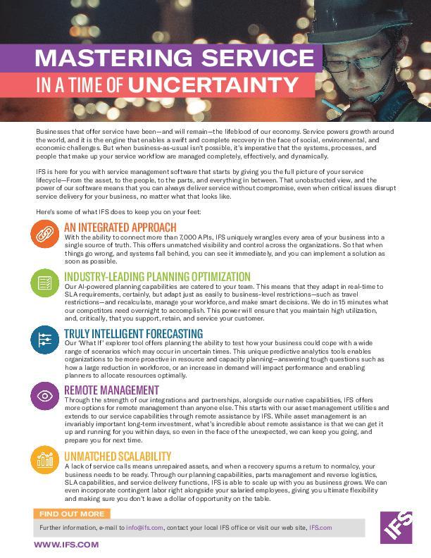 There To Help You Navigate Uncertain Times