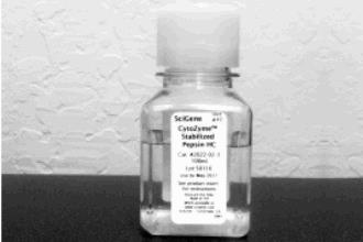 New High Concentrate Liquid Pepsin Readily Treats All FISH Tissues