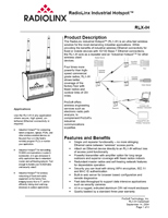 Datasheet: RadioLinx Industrial Hotspot™ Wireless Communications