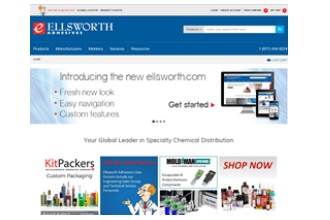 Ellsworth Adhesives Specialty Chemical Distribution Launches New Website