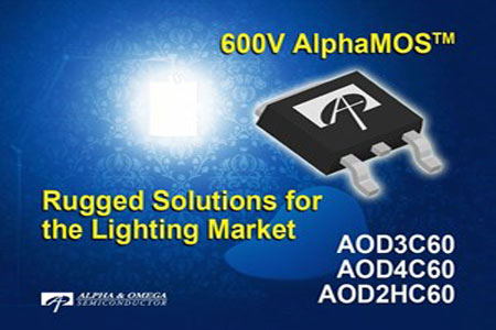 Alpha And Omega Semiconductor Expands Its 600V AlphaMOS(TM) Portfolio ...