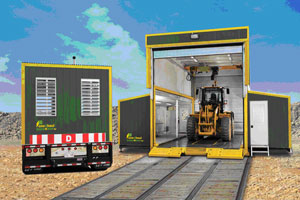 World's First Environmentally-Friendly Portable Shelter And Wash Bay