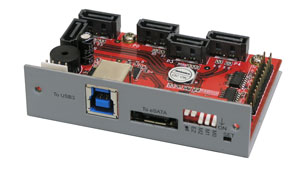 Addonics Announces 5-Port HPM-XU Port Multiplier With eSATA/USB 3.0 ...