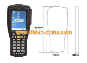 Portable / Handheld RFID PDA Reader For Industrial Usage