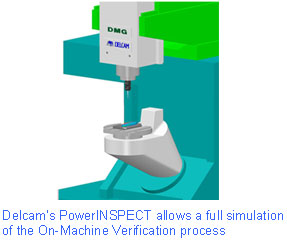 Delcam To Show On-Machine Verification On DMG Machine At Control