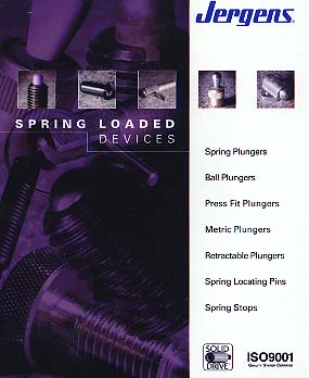 Brochure of Spring Loaded Locating, Positioning and Indexing Devices