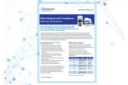 Data Integrity And Compliance What Every Lab Should Know