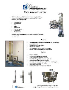 Column Lifts