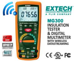 Extech Intros 2-In-1 Insulation Tester Multimeter With Wireless Datalogging