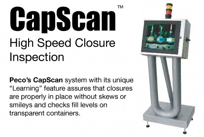 CapScan High Speed Closure Inspection System