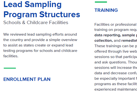 Lead Sampling Program Structures
