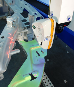 Full 3D Feature And Surface Inspection With Metris XC65D Digital Cross ...