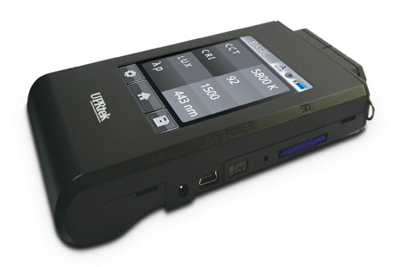 Compact Spectro-Radiometer MK-350 Measures Illuminance And Chromaticity ...