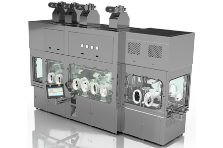 Aseptic Small Scale Batch Filling Closing Machines ASEPTiCell