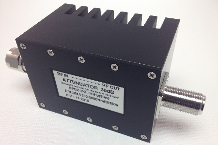 Compact 50W Fixed Attenuator Offers DC-3GHz Coverage