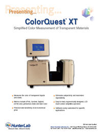 Brochure: ColorQuest® XT