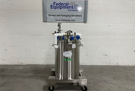 Used 125 Liter Integrated Biosystems Cryovessel