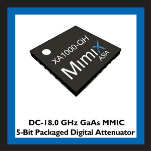 Mimix Asia Launches DC To 18 GHz GaAs MMIC 5-Bit Packaged Digital ...