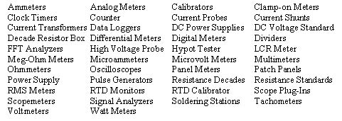 Electronic Calibration