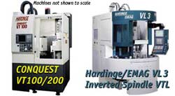 Hardinge and Hardinge/EMAG CNC Vertical Turning Lathes