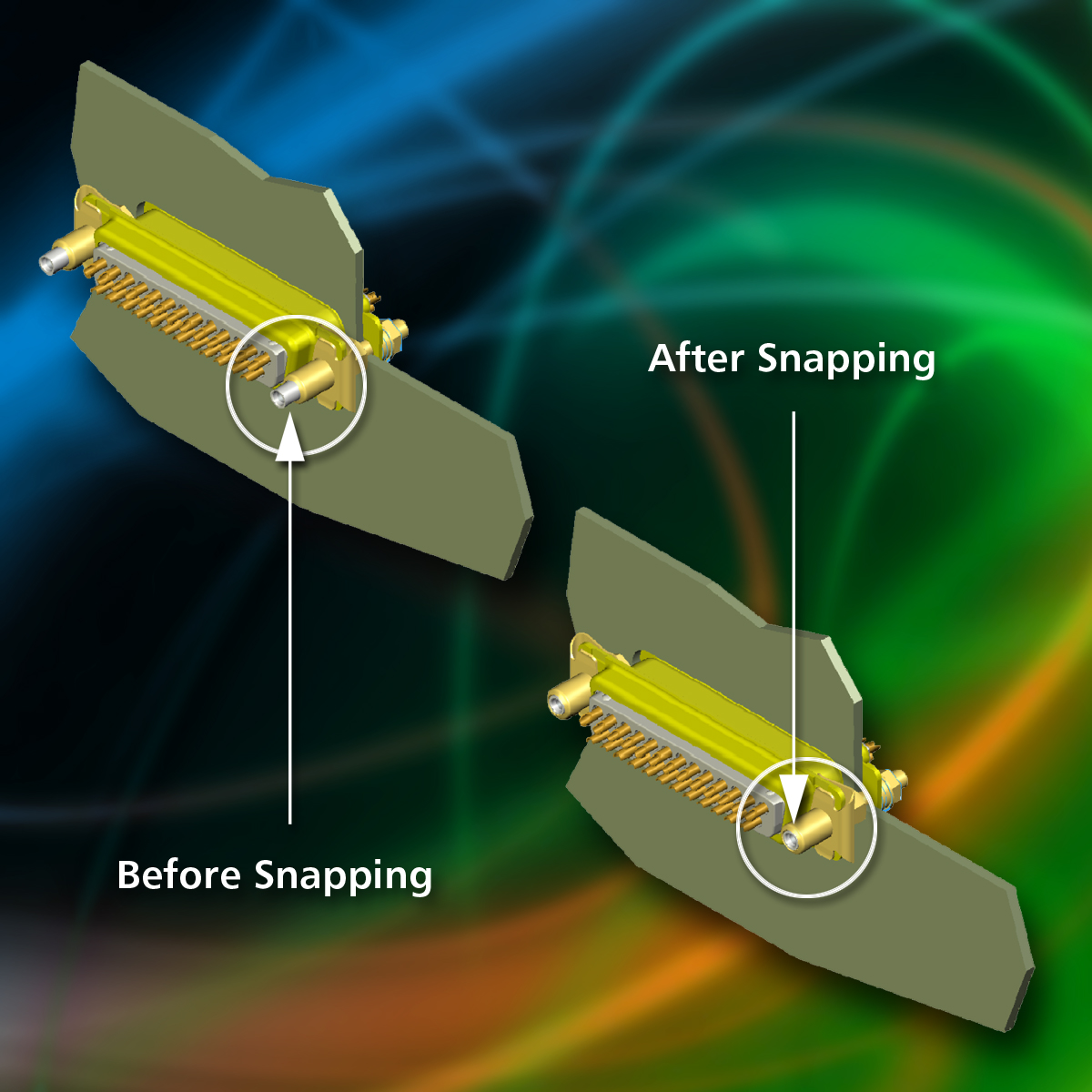 CK Develops Industry's First Fast Locking D-Sub Connector System That ...