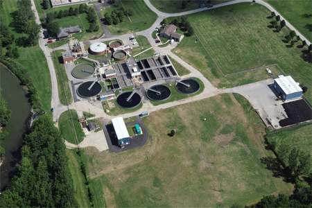 Preparing Water For Discharge Into The Great Miami River