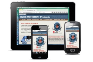 Blue Monster Products Launches New Responsive Website